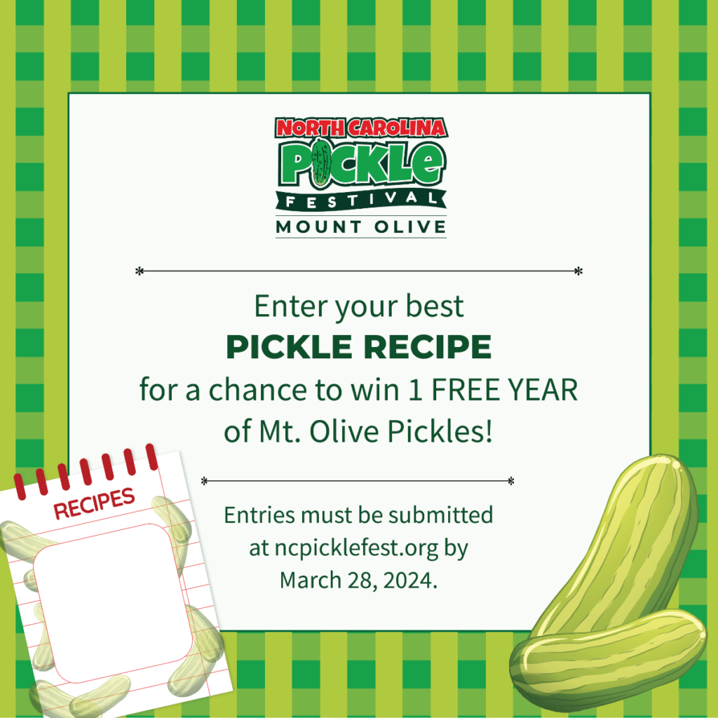 Recipe Contest - NC Pickle Festival